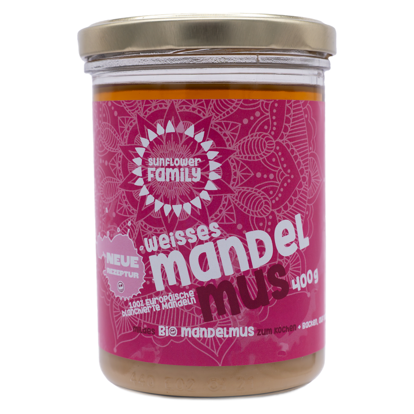 Bio Mandelmus weiss, 400 g – sunflowerFamily